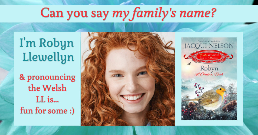 The Naming Game: Can You Pronounce Llewellyn? I Can’t! | Jacqui Nelson ...